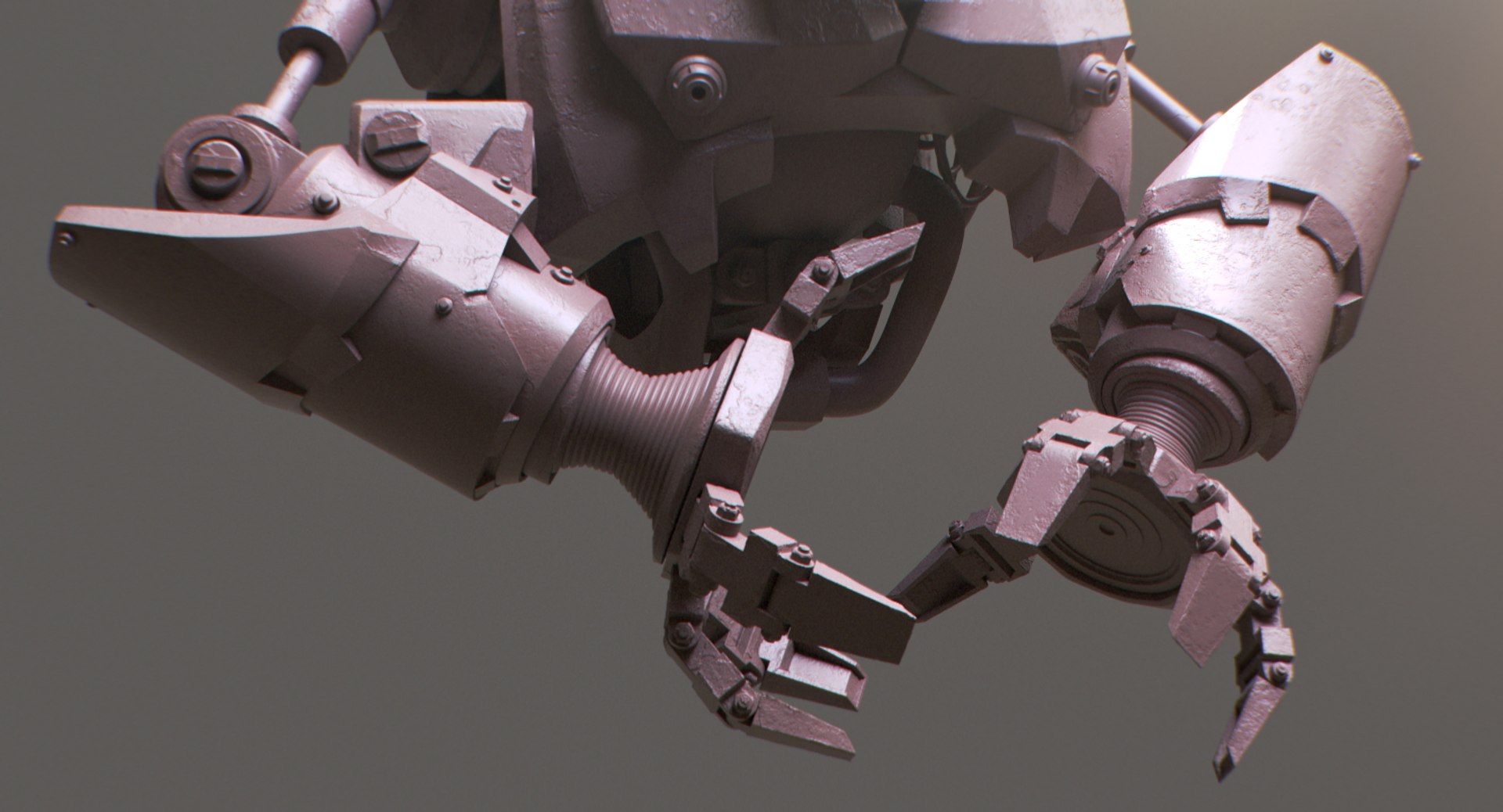 Big robot torso 3D model - TurboSquid 1214054