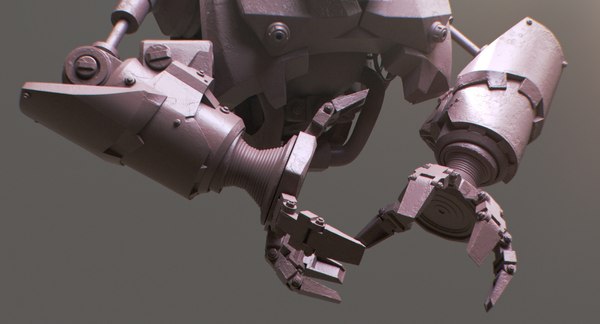 Big robot torso 3D model - TurboSquid 1214054