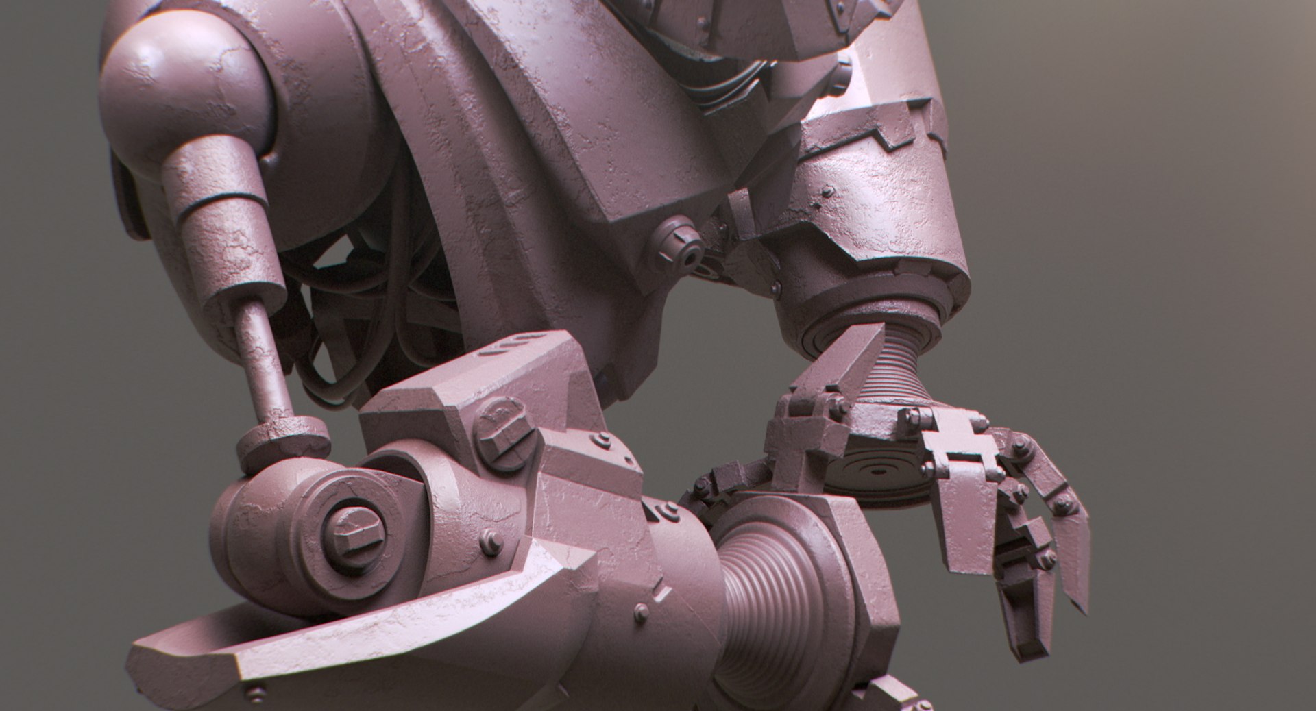 Big robot torso 3D model - TurboSquid 1214054