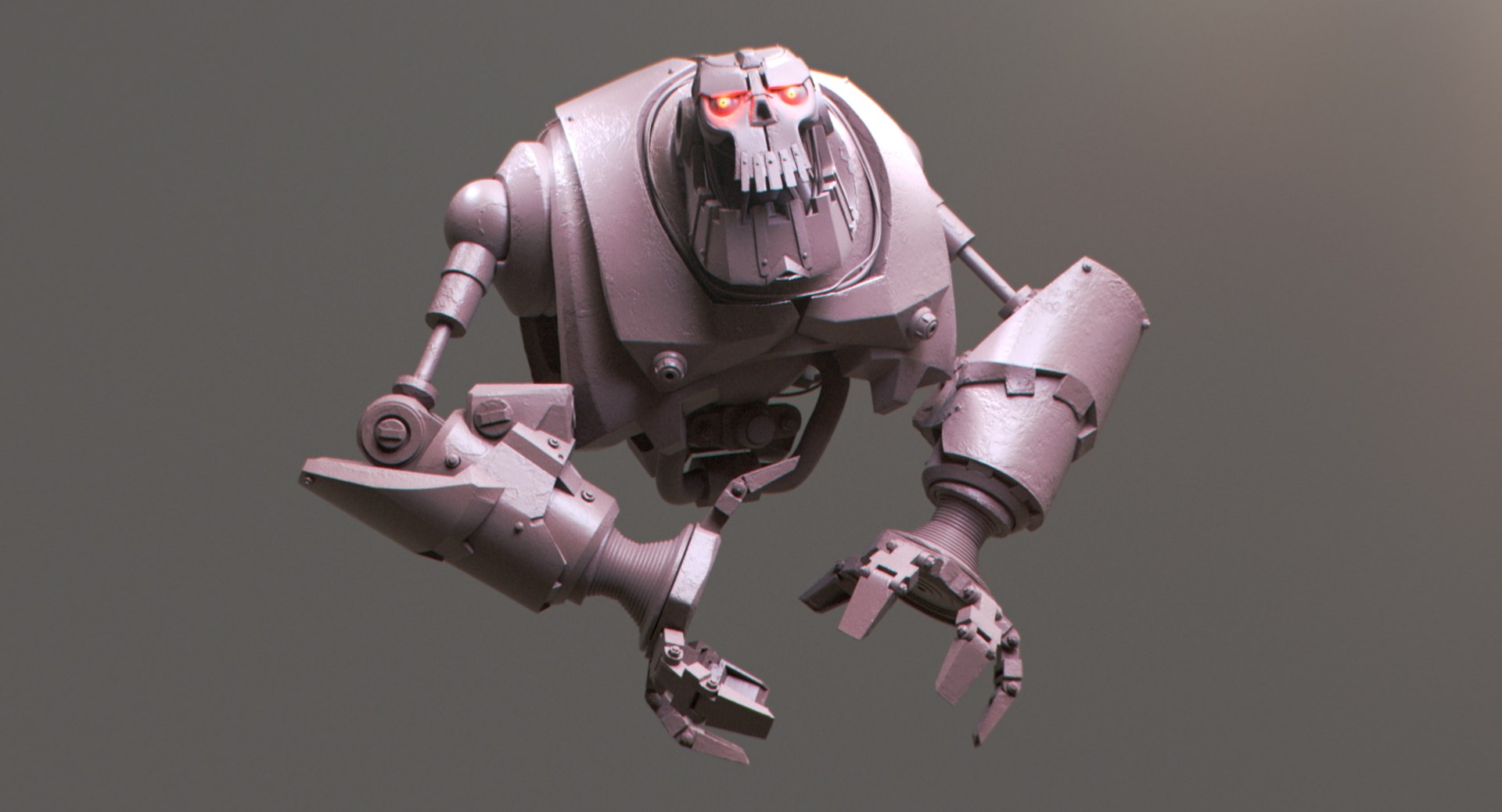Big robot torso 3D model - TurboSquid 1214054