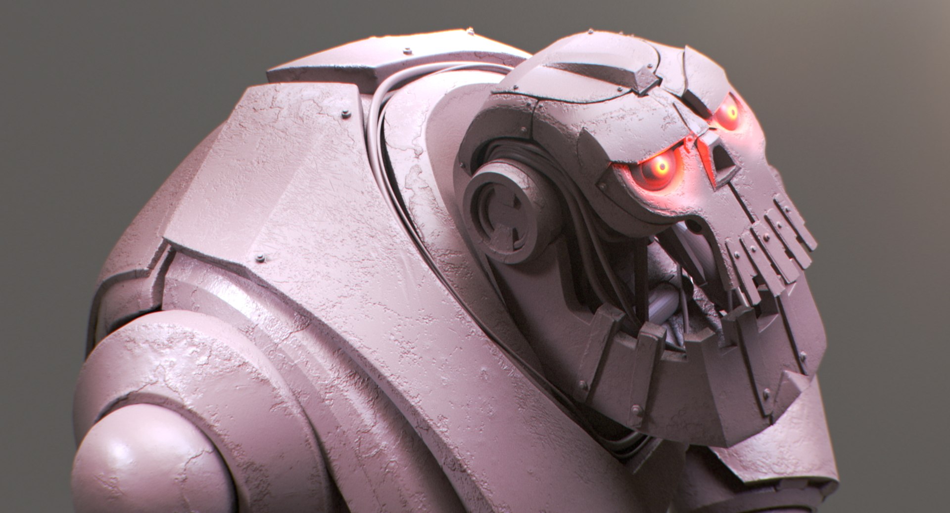 Big robot torso 3D model - TurboSquid 1214054