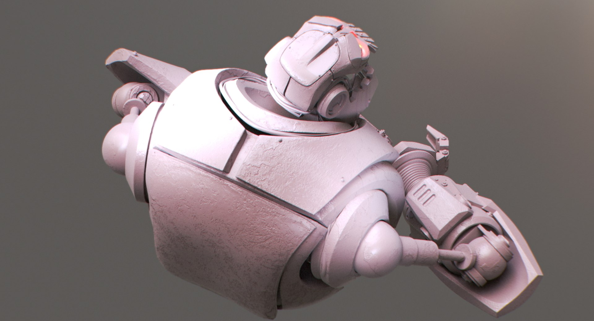 Big robot torso 3D model - TurboSquid 1214054