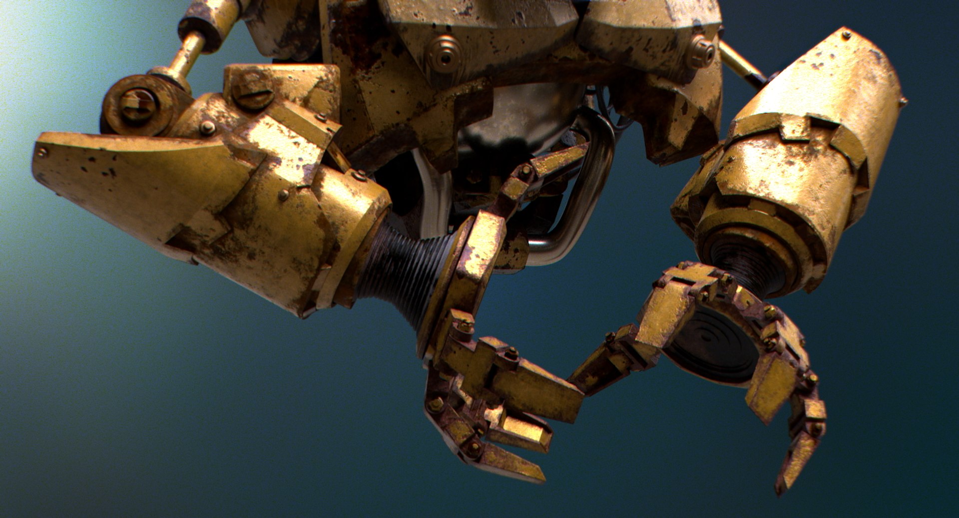 Big robot torso 3D model - TurboSquid 1214054