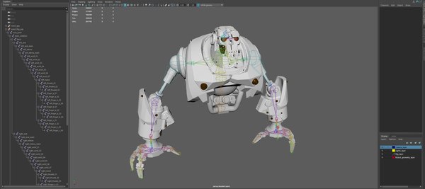 Big robot torso 3D model - TurboSquid 1214054