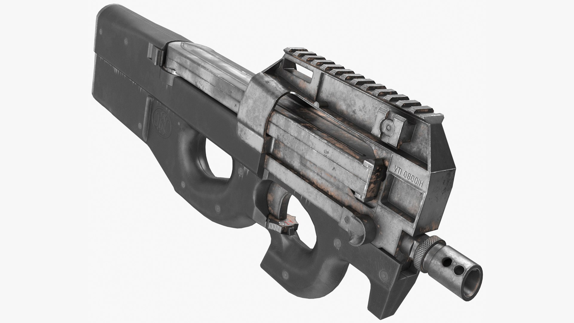 3D P90 Game Weapon - TurboSquid 2099496