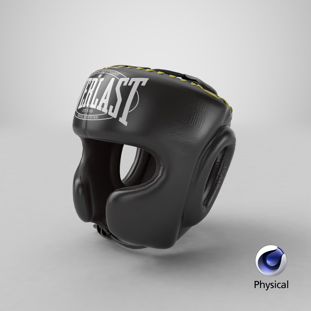 3D everlast protective boxing helmet model - TurboSquid 1554979