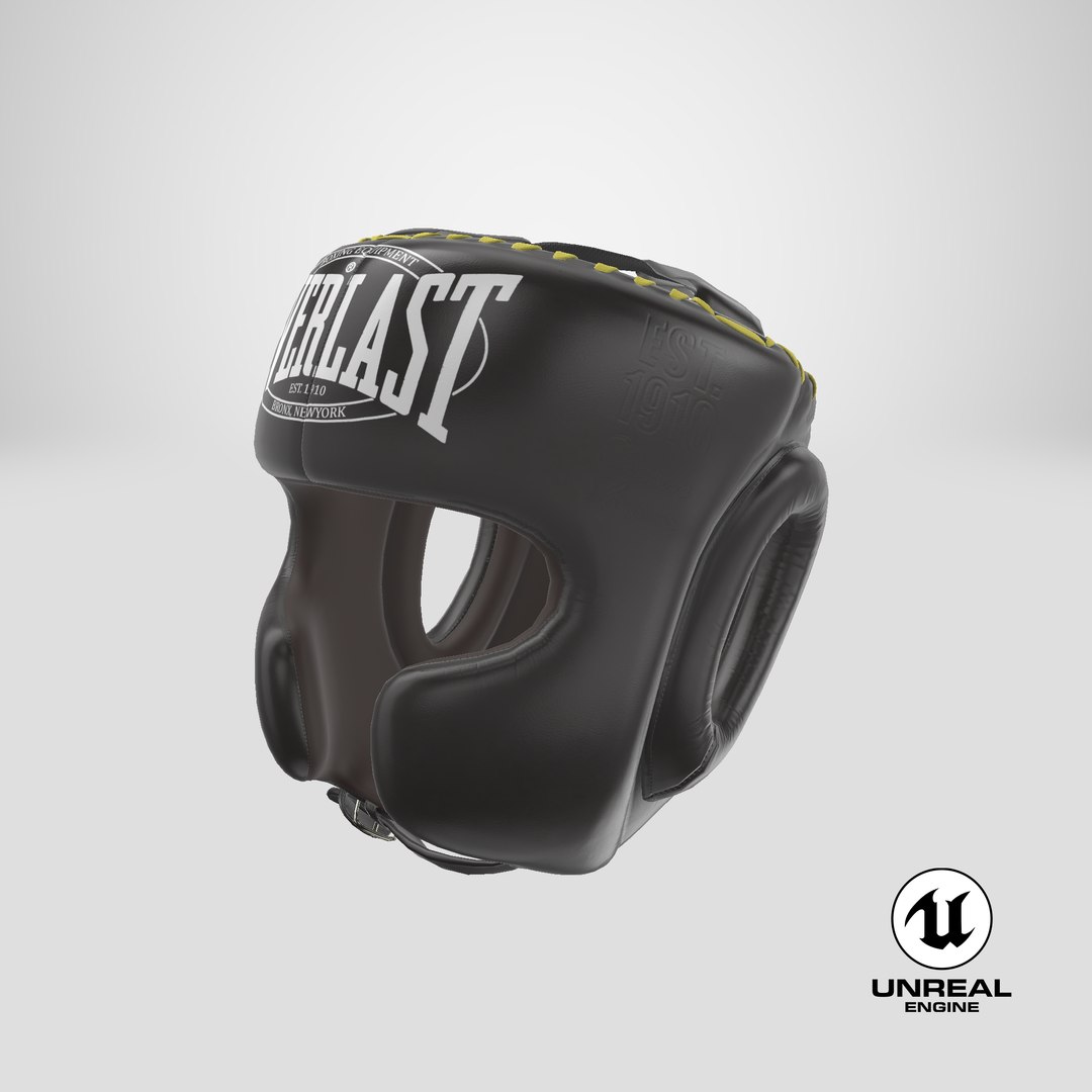 3D everlast protective boxing helmet model - TurboSquid 1554979