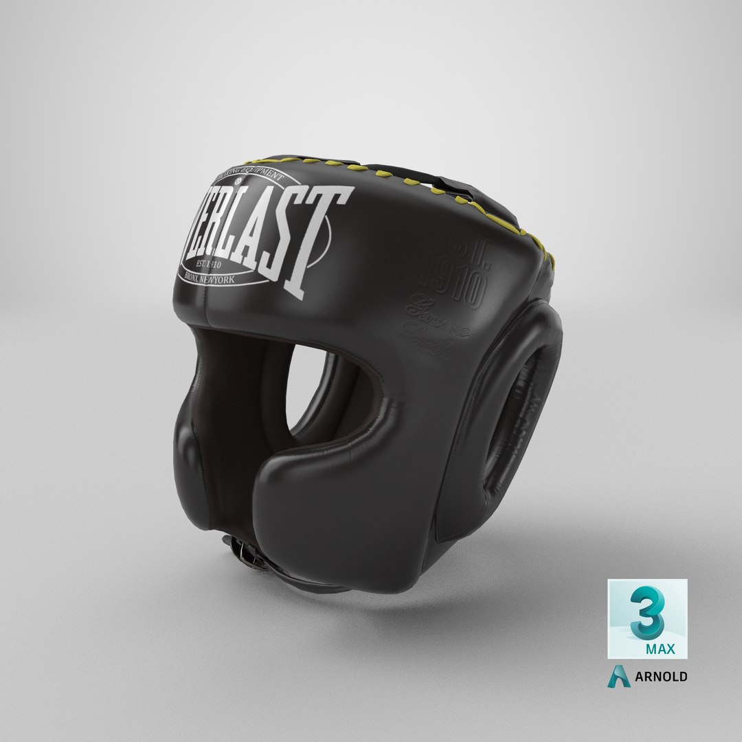 3D everlast protective boxing helmet model - TurboSquid 1554979