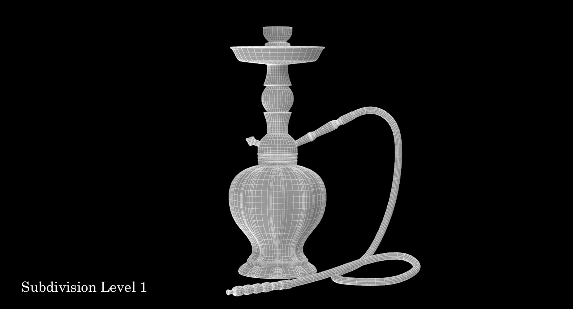 Hookah 3D model - TurboSquid 1304381