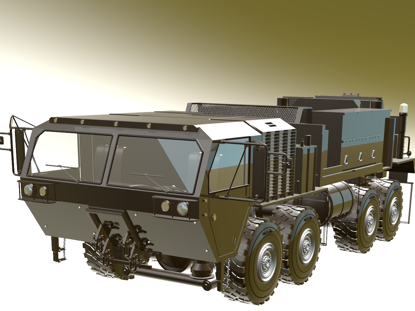 Hemtt A4 Cargo Truck 3d Model