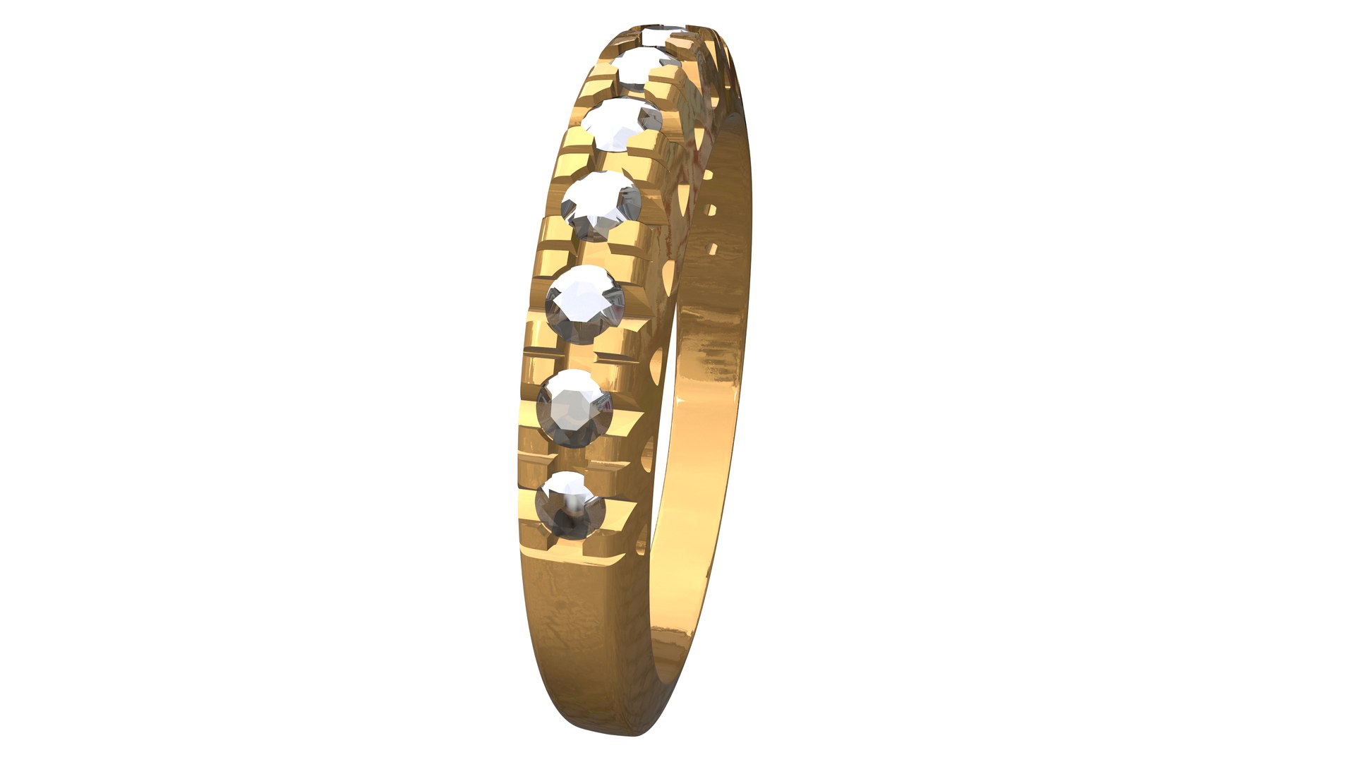Diamond Ali Ring 3D Model VR 3D Model - TurboSquid 1935349