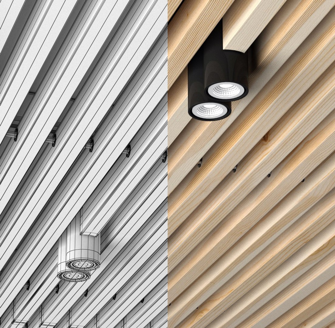 Ceiling Overhead Donolux 3D Model - TurboSquid 1498164