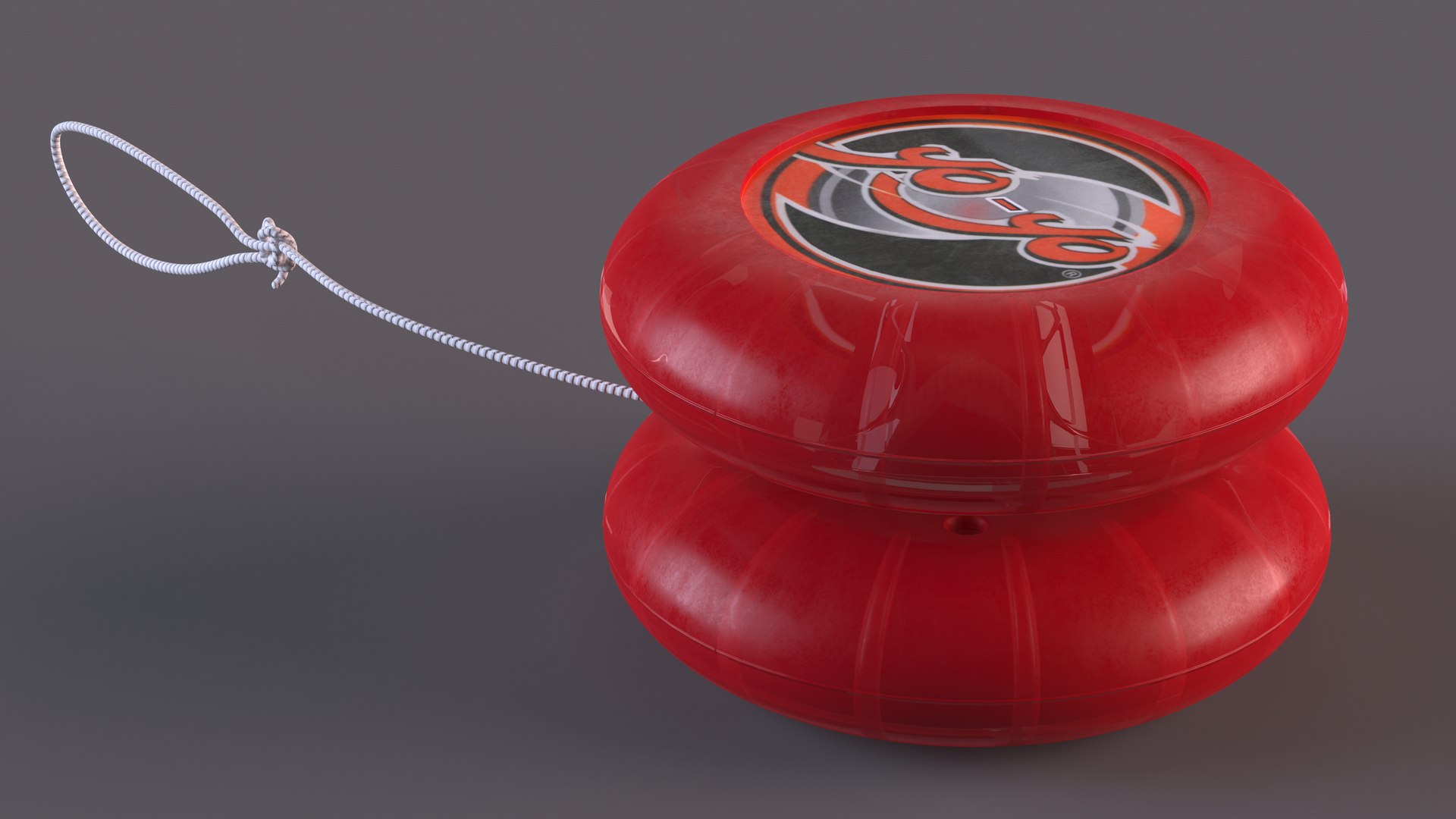 Toy Yo-Yo Red 3D Model - TurboSquid 2120554