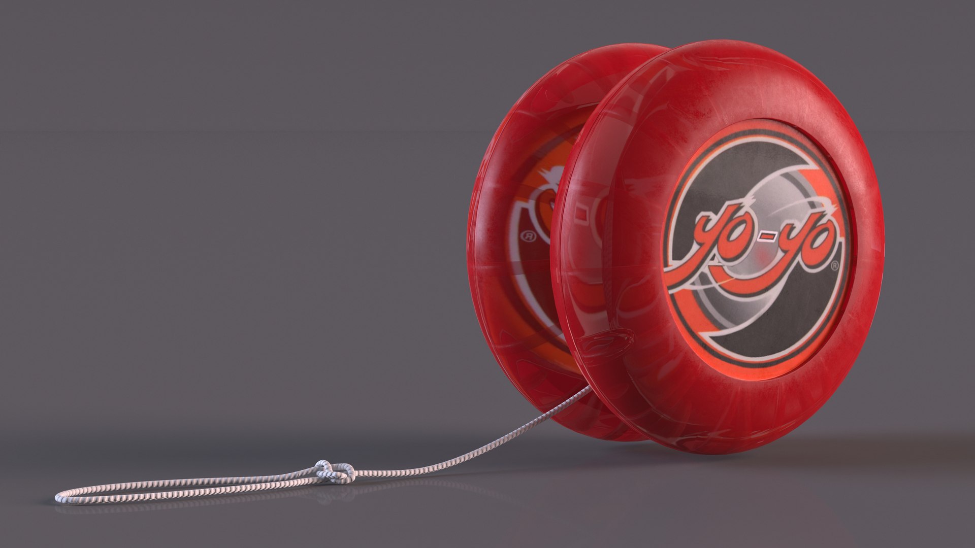 Toy Yo-Yo Red 3D Model - TurboSquid 2120554