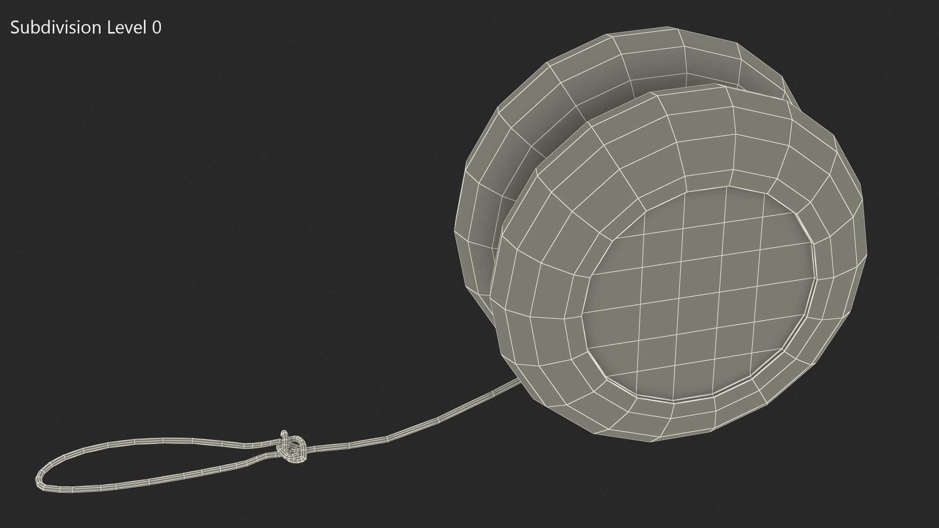 Toy Yo-Yo Red 3D Model - TurboSquid 2120554