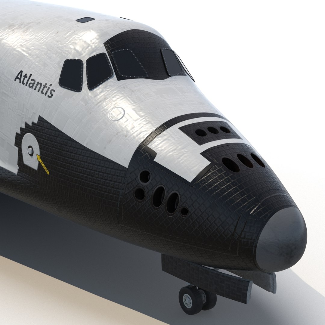 3d space shuttle model