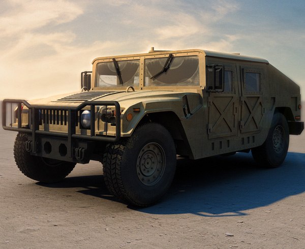HMMWV3D模型下载| TurboSquid