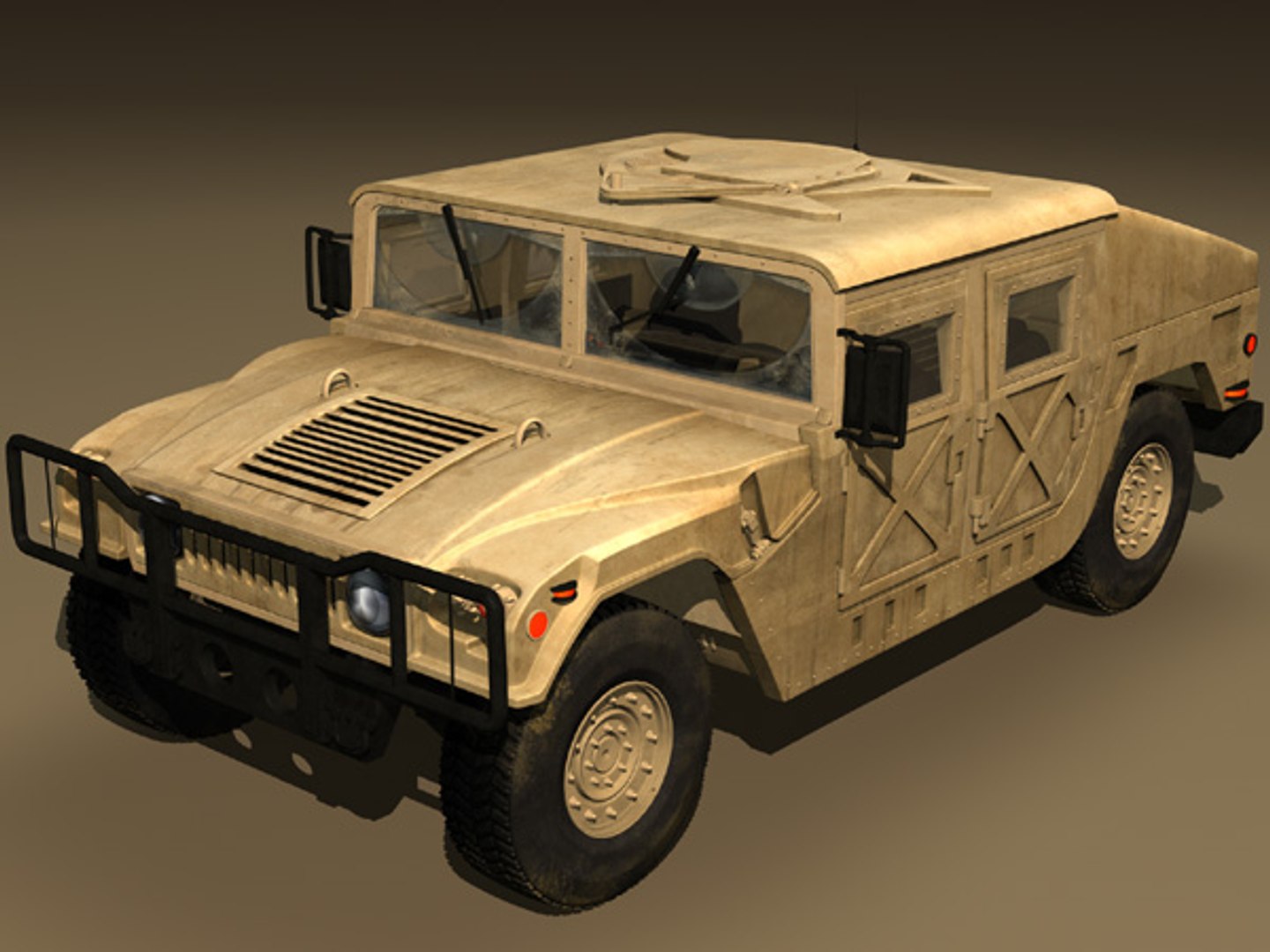 Humvee Military Jeeps 3d Max