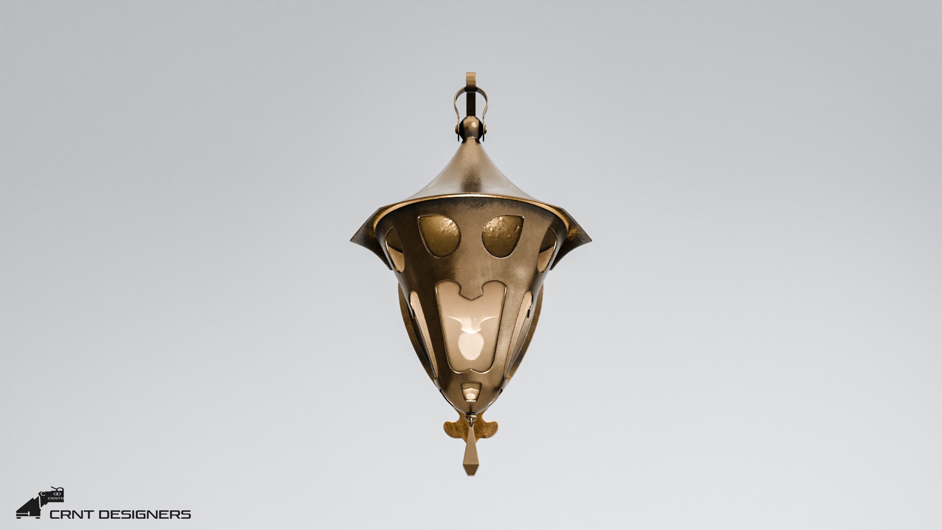 3D Antique Light Fixture - TurboSquid 2357401