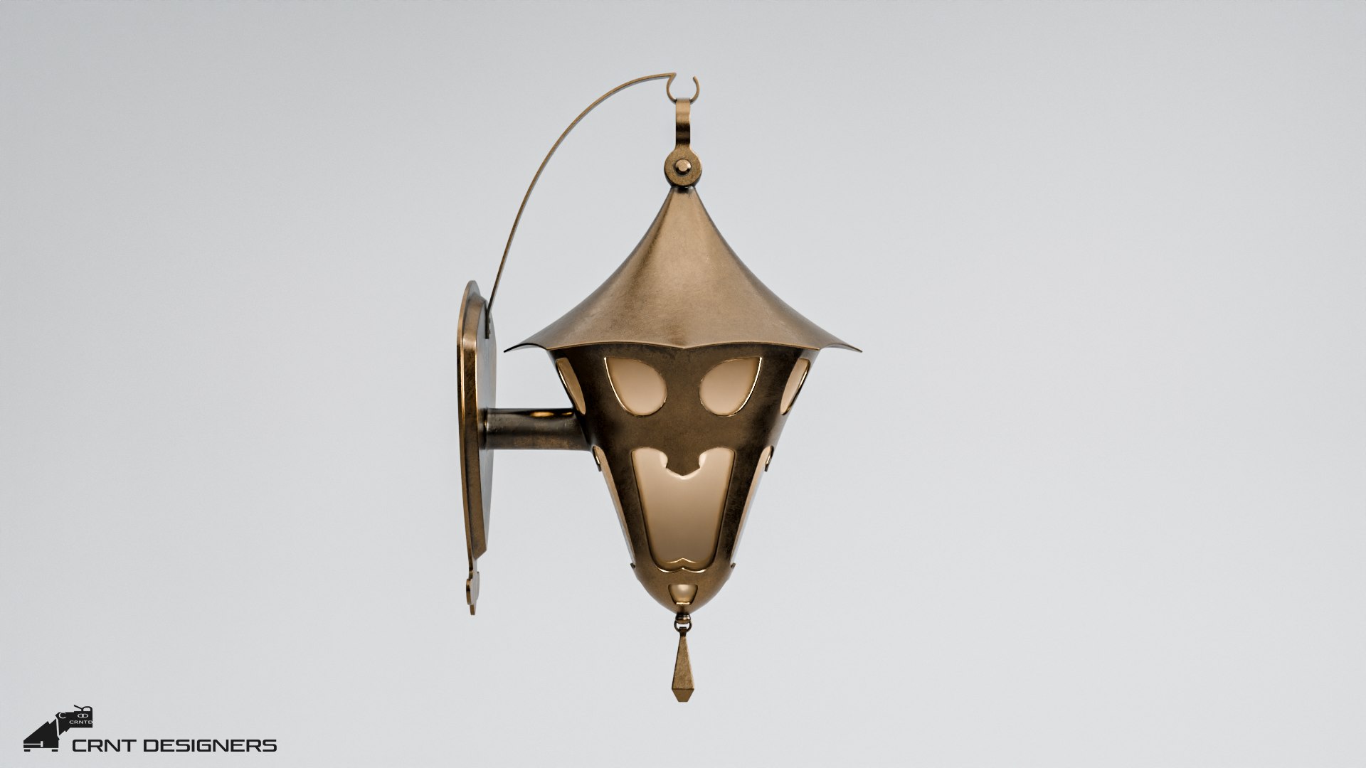 3D Antique Light Fixture - TurboSquid 2357401