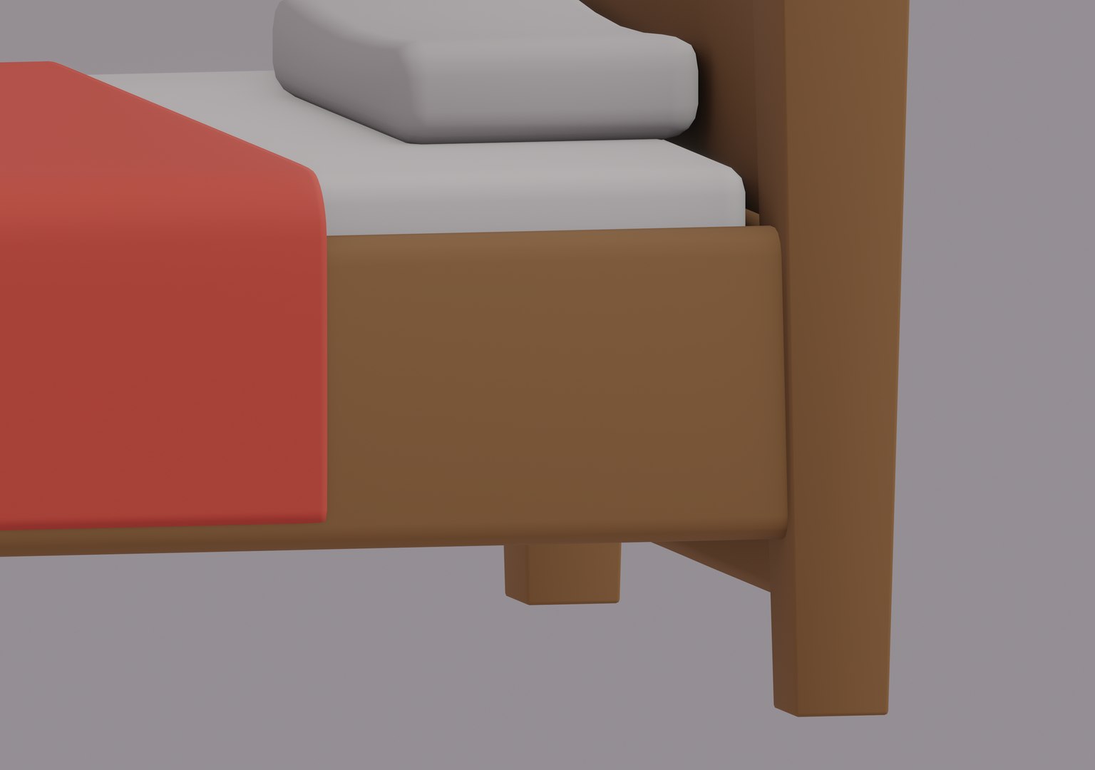 3D Toon Bed - TurboSquid 2045306