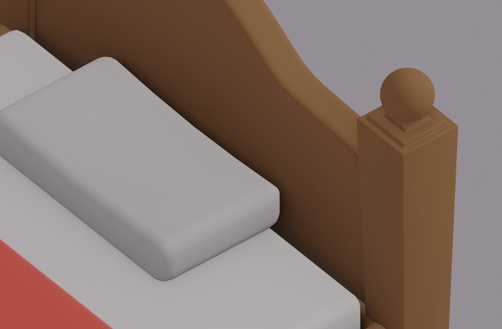 3D Toon Bed - TurboSquid 2045306