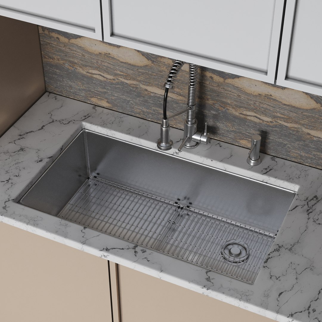 Kitchen 059 3D Model - TurboSquid 2014875