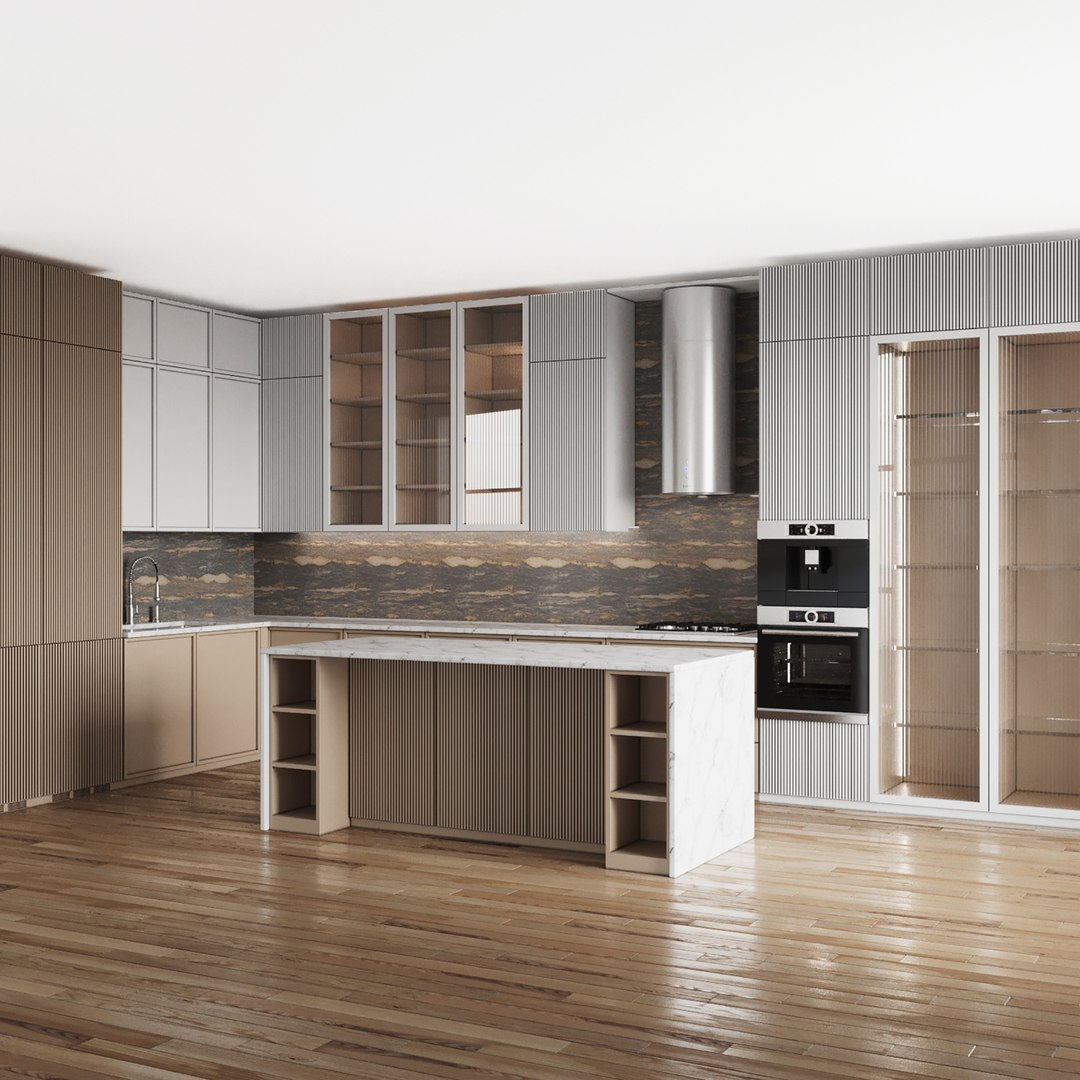 Kitchen 059 3D Model - TurboSquid 2014875