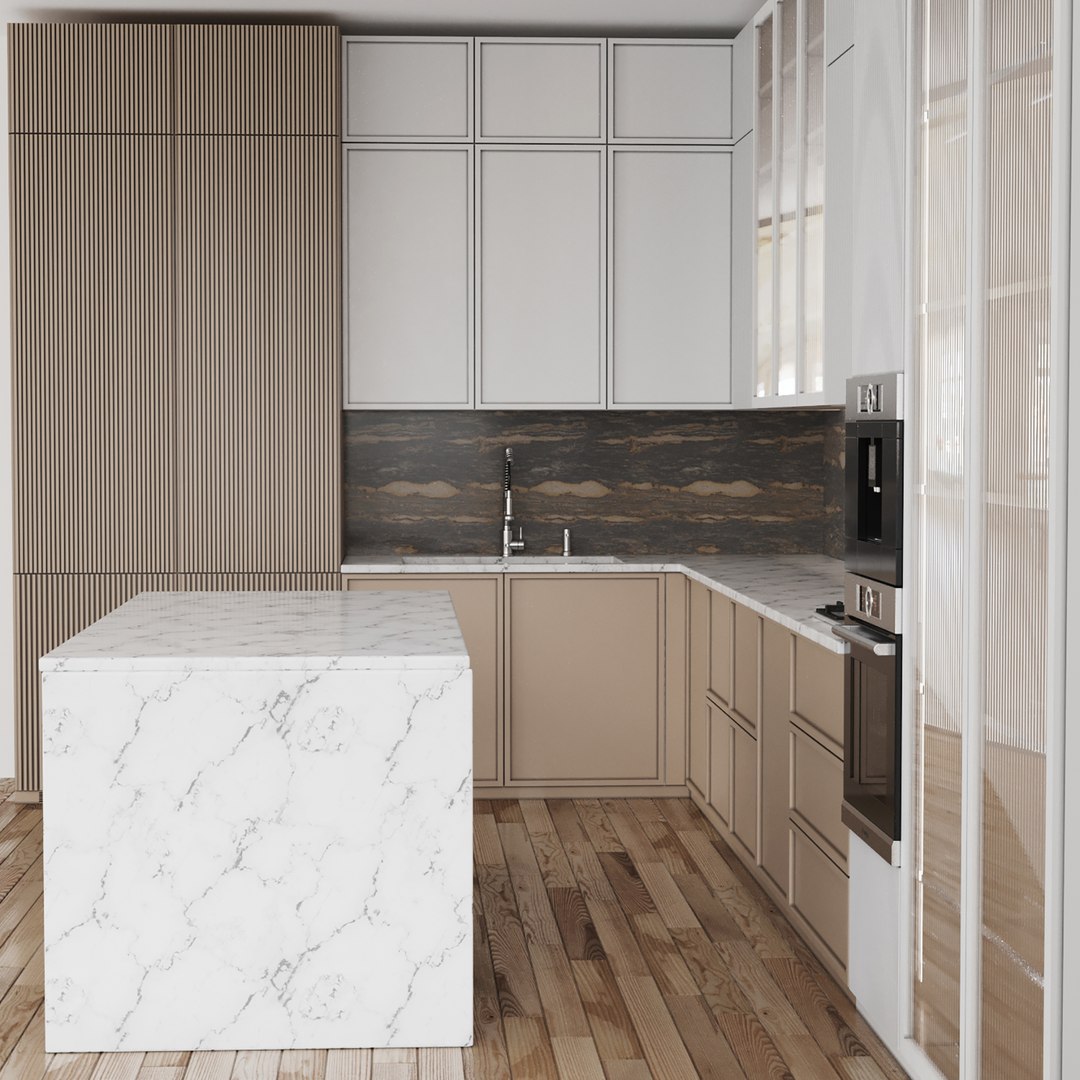 Kitchen 059 3D Model - TurboSquid 2014875