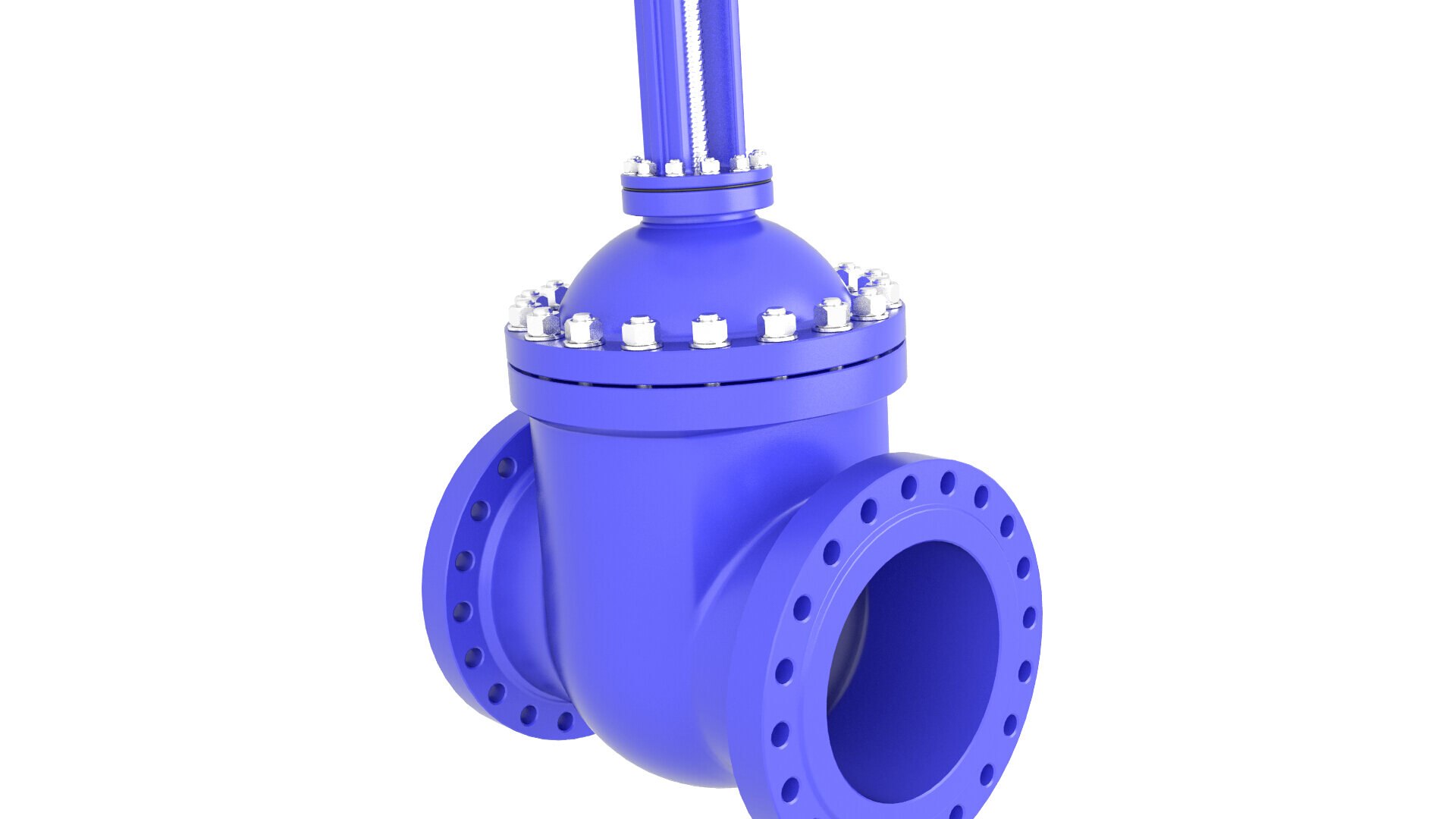 Big Large Gate Valve 46 3D Model - TurboSquid 2308111