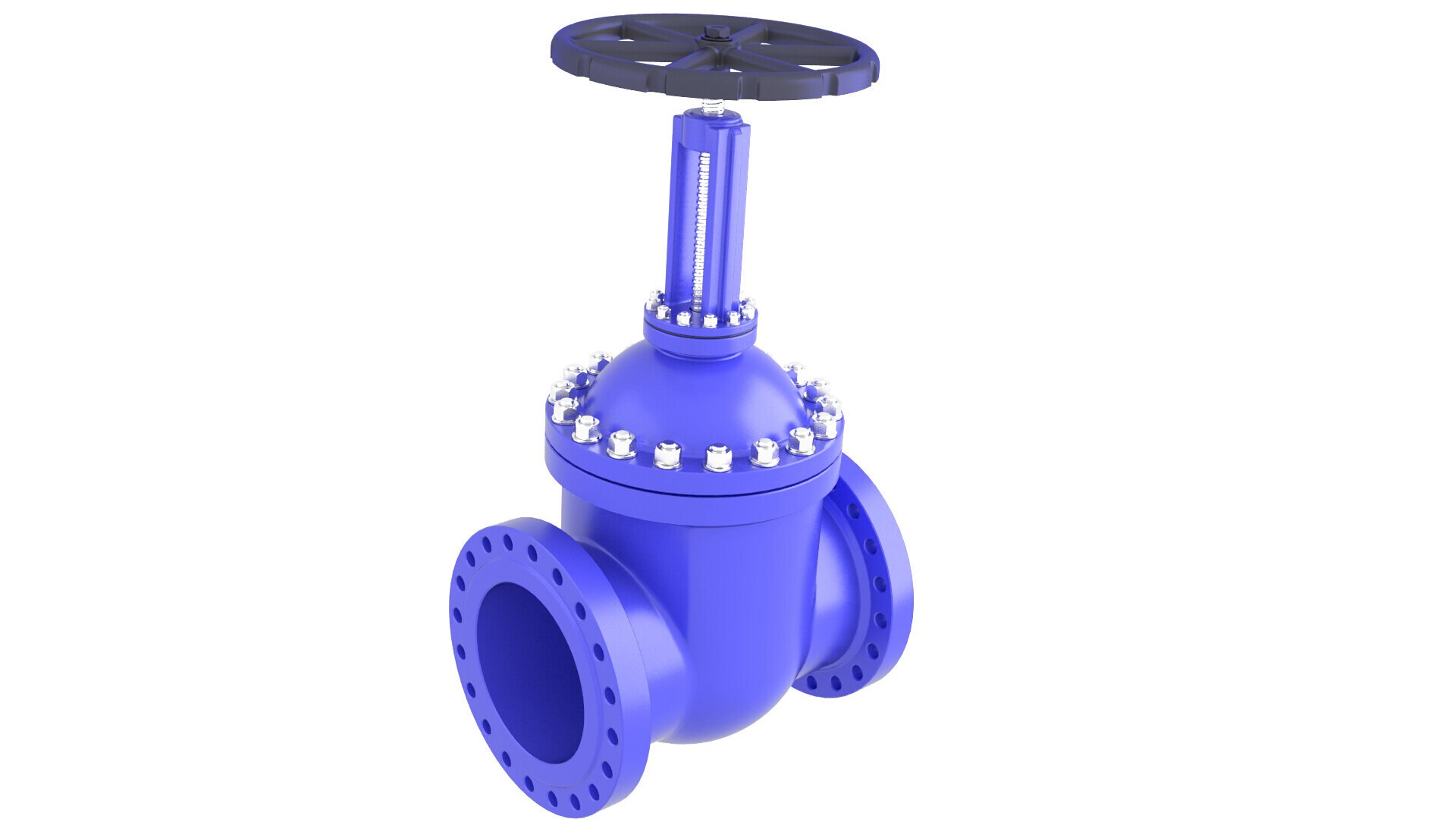 Big Large Gate Valve 46 3D Model - TurboSquid 2308111