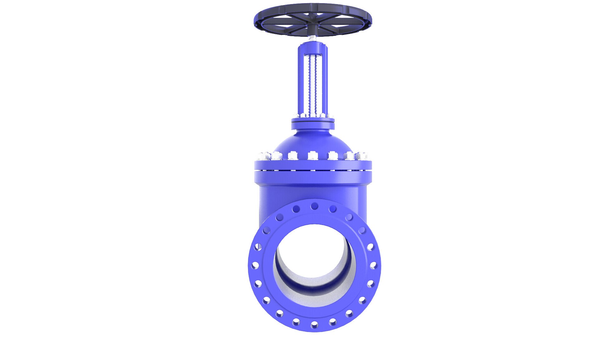Big Large Gate Valve 46 3D Model - TurboSquid 2308111