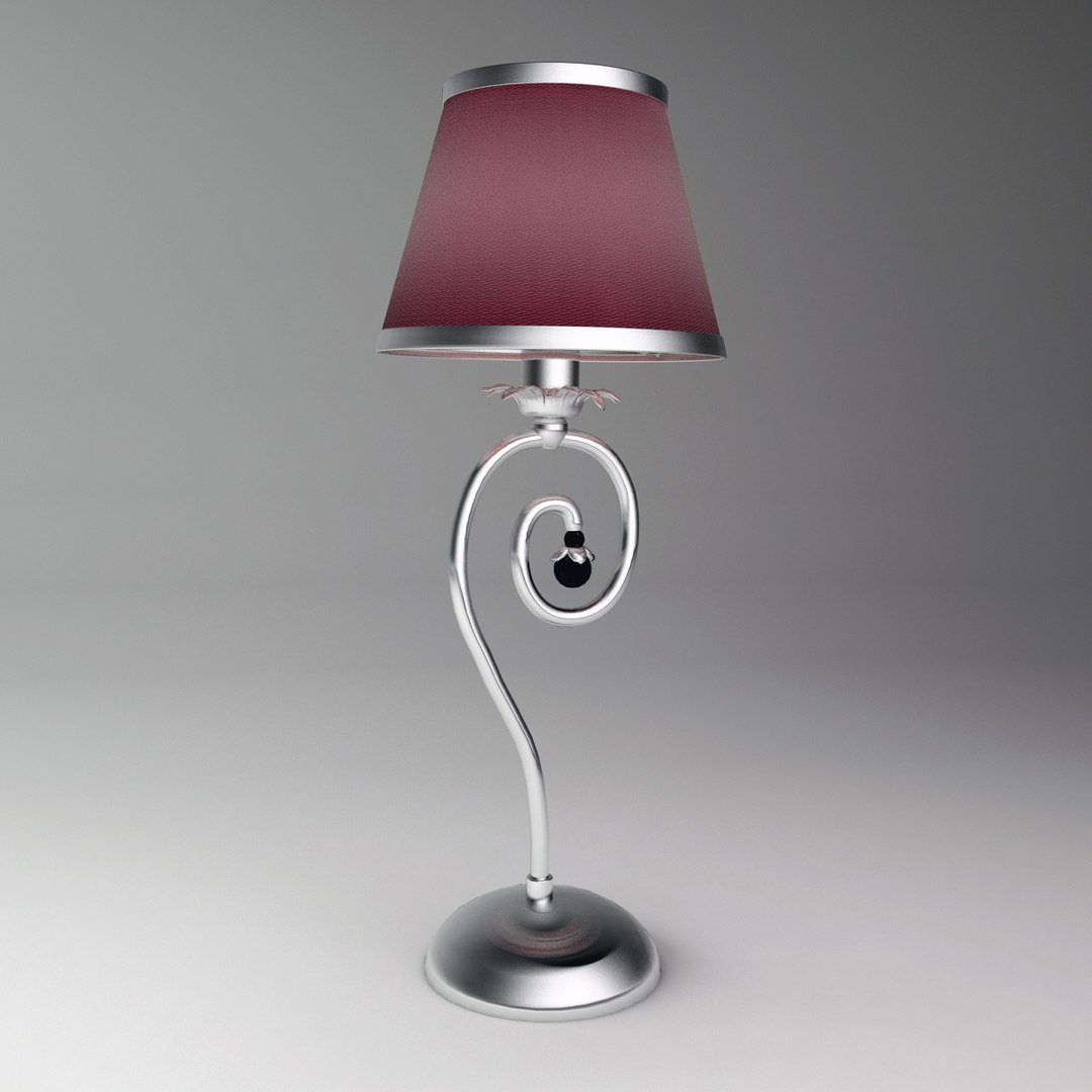 3d model lamp light