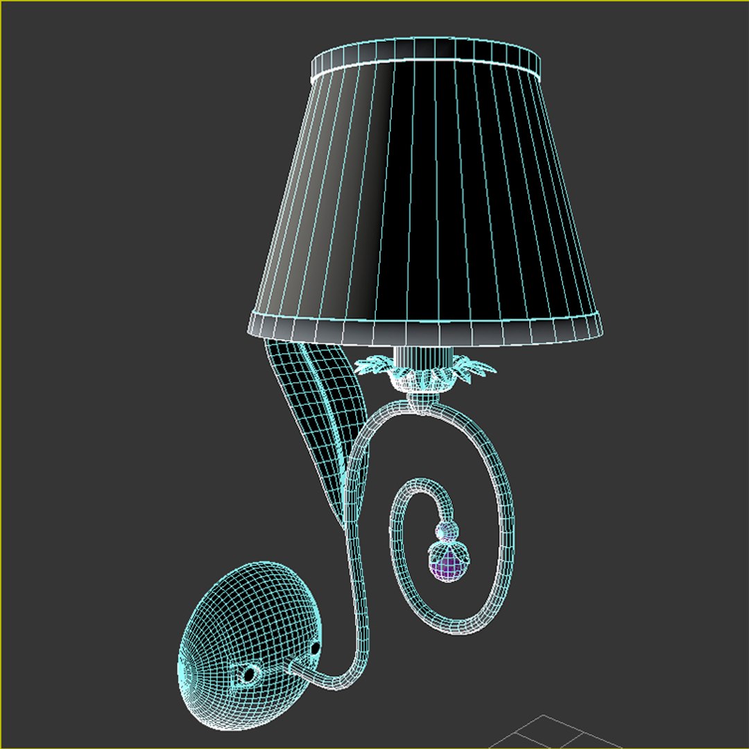 3d model lamp light