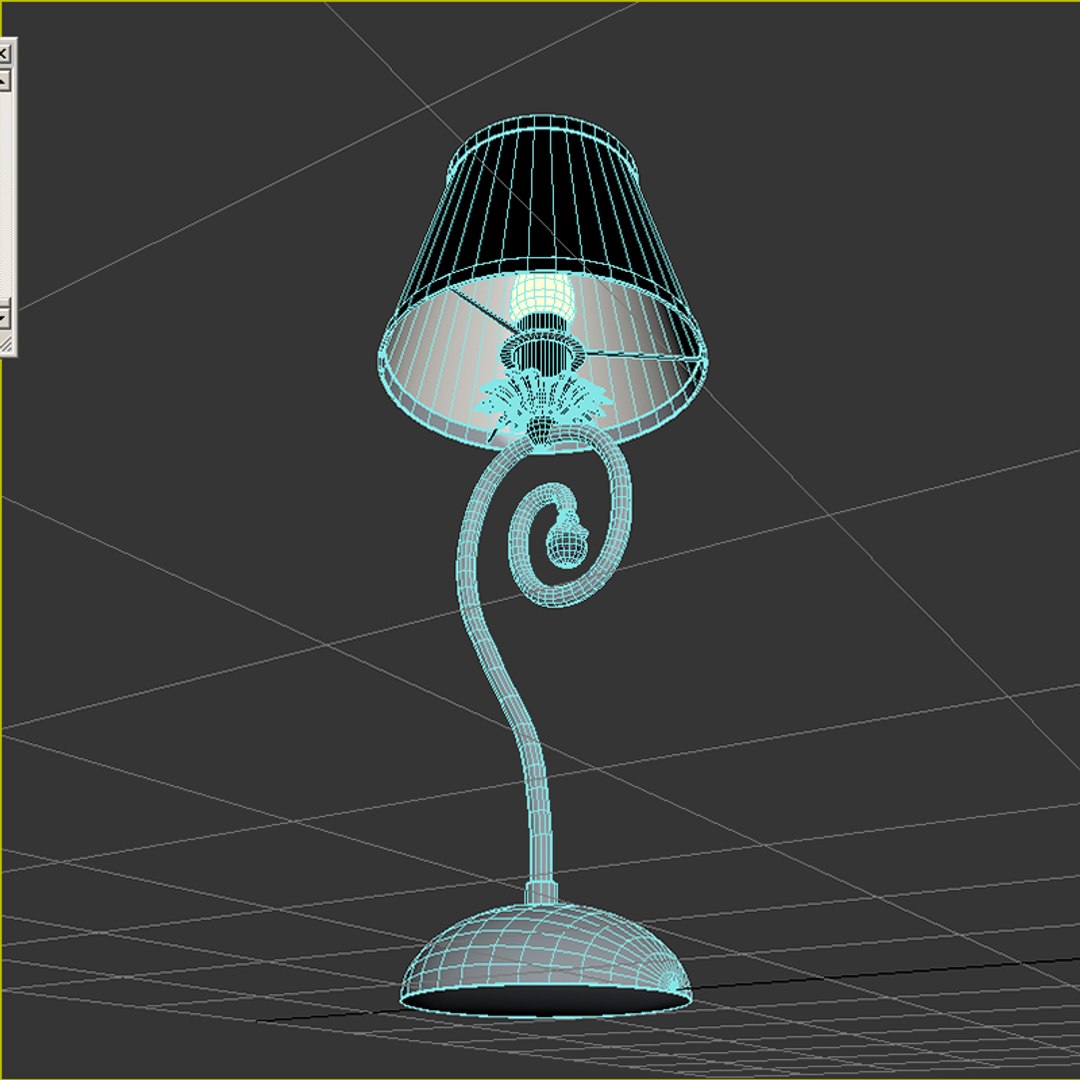 3d model lamp light