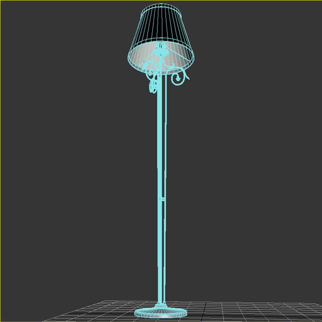 3d model lamp light