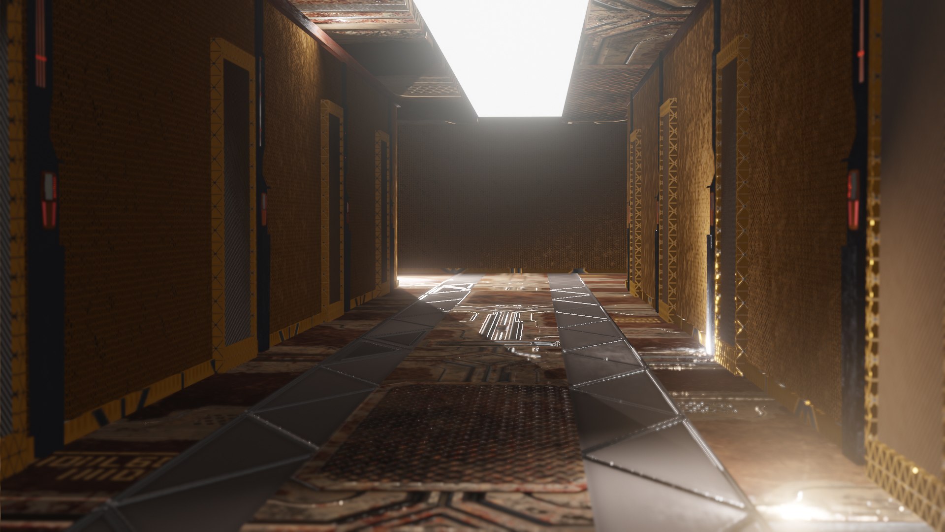 3D Corridor Ready Render Low-poly Model - TurboSquid 1545548