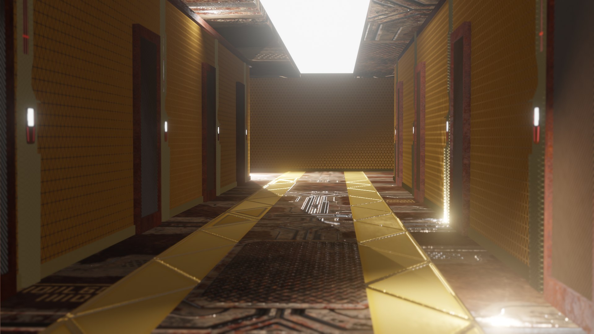 3D Corridor Ready Render Low-poly Model - TurboSquid 1545548