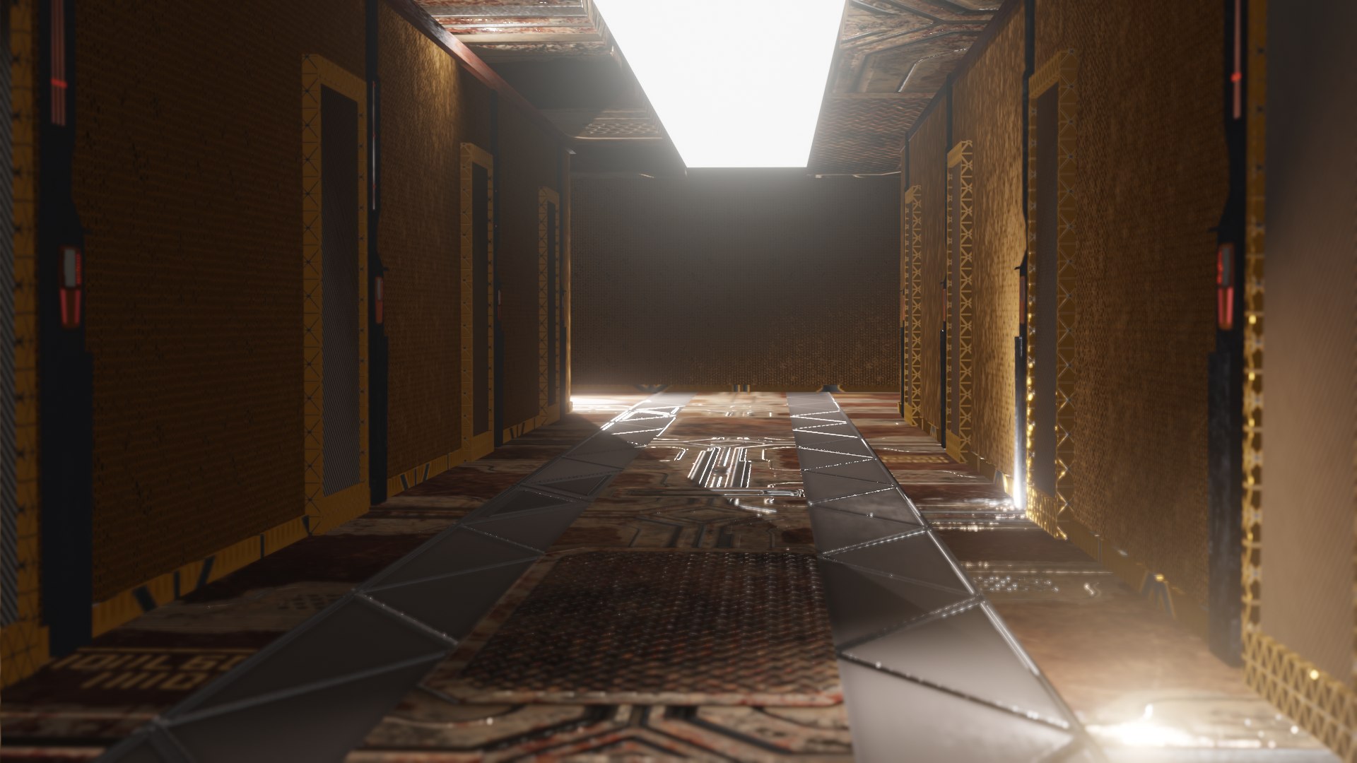 3D Corridor Ready Render Low-poly Model - TurboSquid 1545548