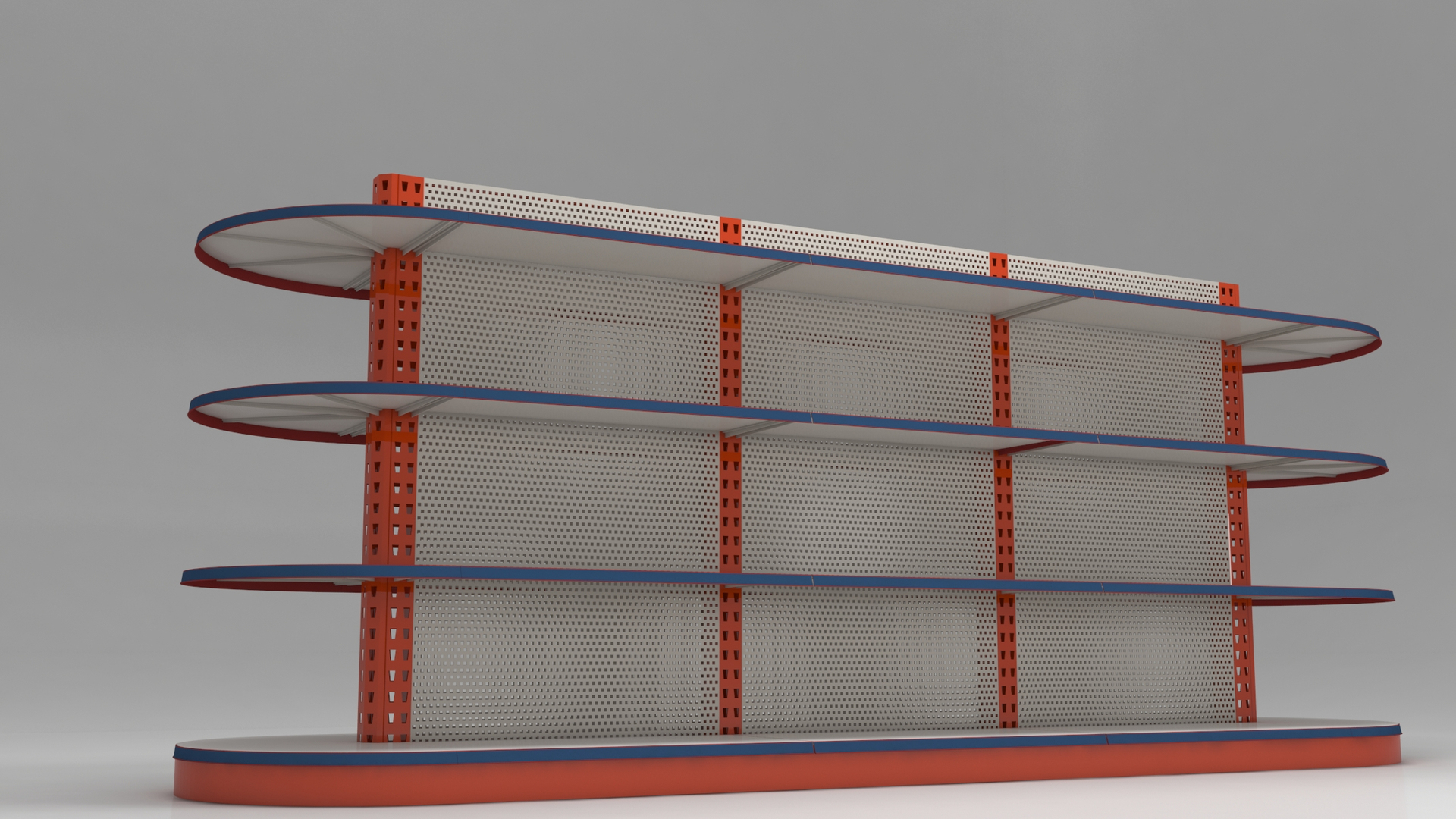 3D model shelves markets - TurboSquid 1542716