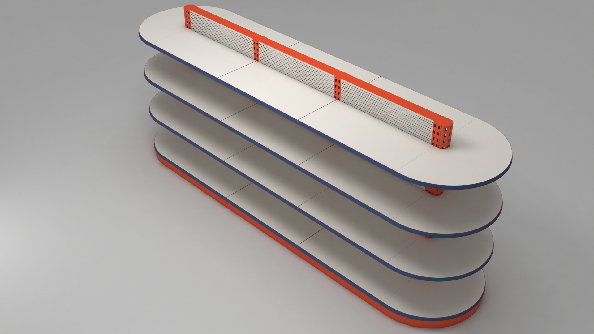 3D model shelves markets - TurboSquid 1542716