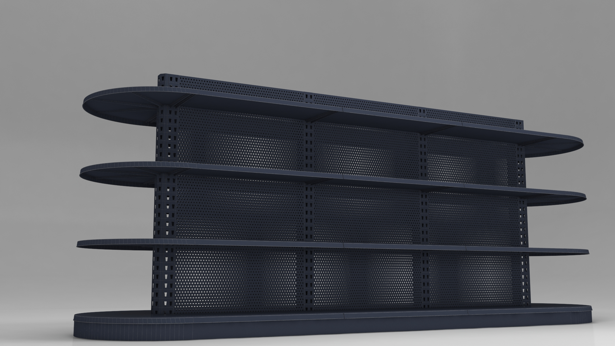 3D model shelves markets - TurboSquid 1542716