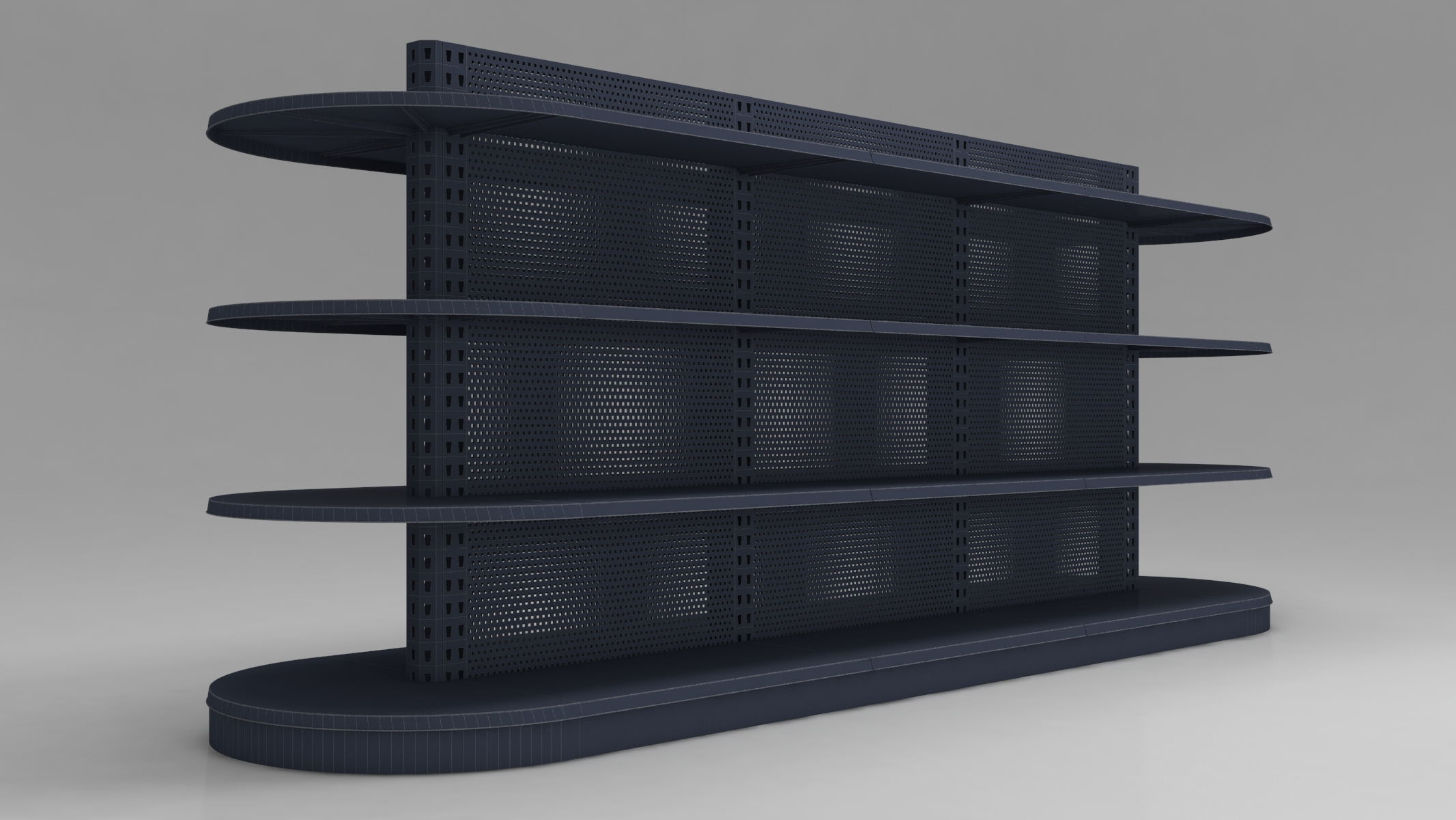 3D model shelves markets - TurboSquid 1542716