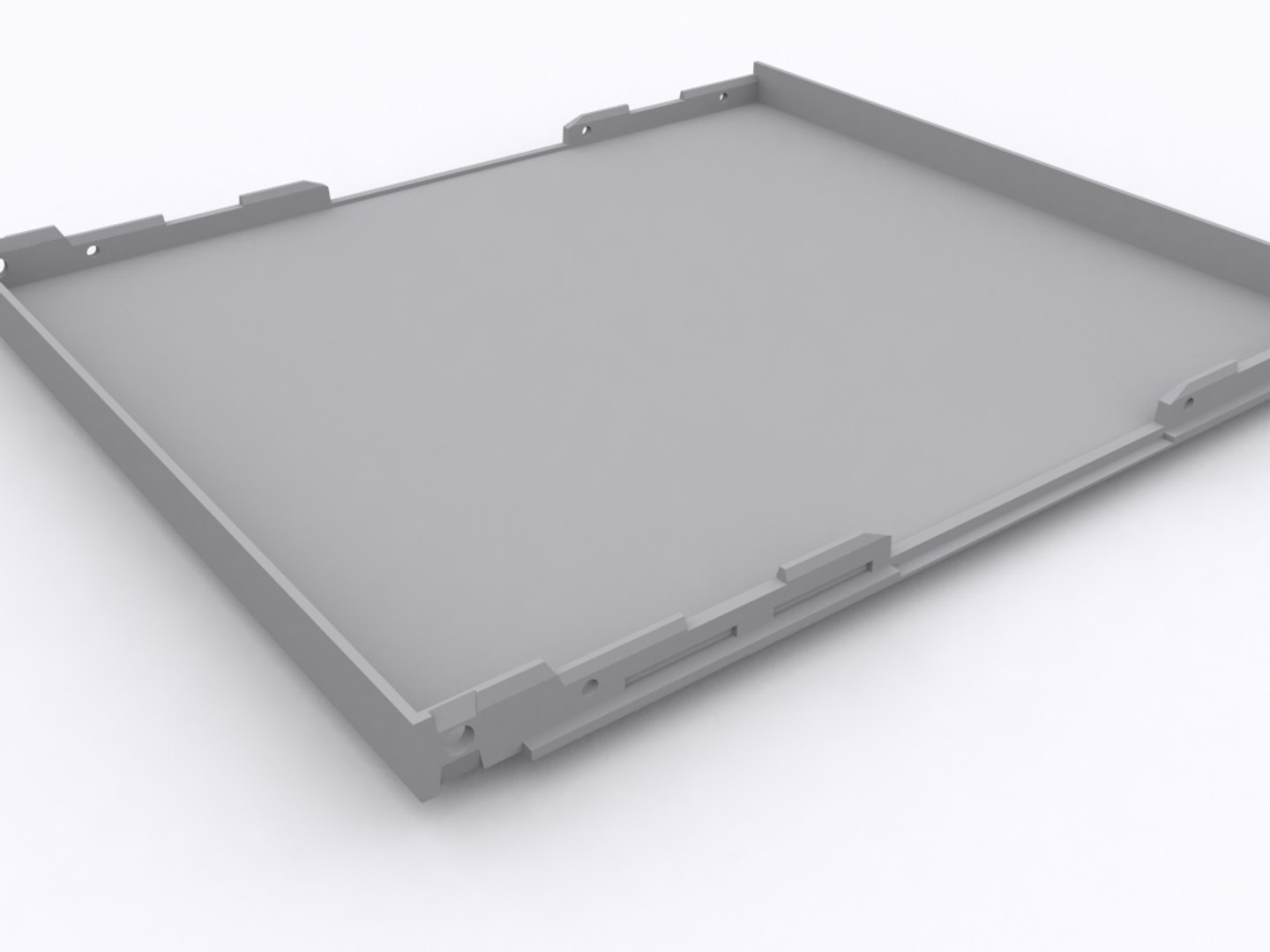 Compact Disc Cd Case 3d Obj