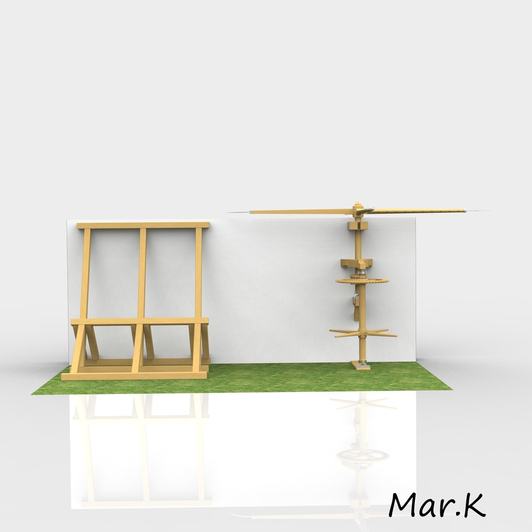 Machine Defense Walls C4d