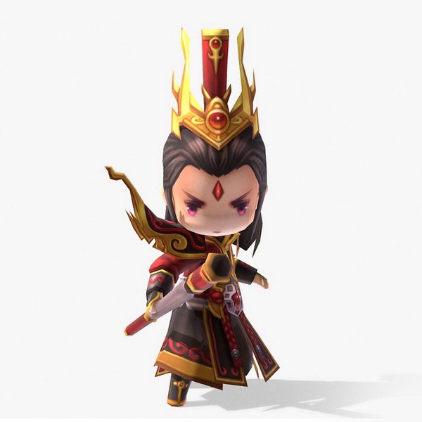 3D Three Kingdoms - Zhou Yu - TurboSquid 2015585