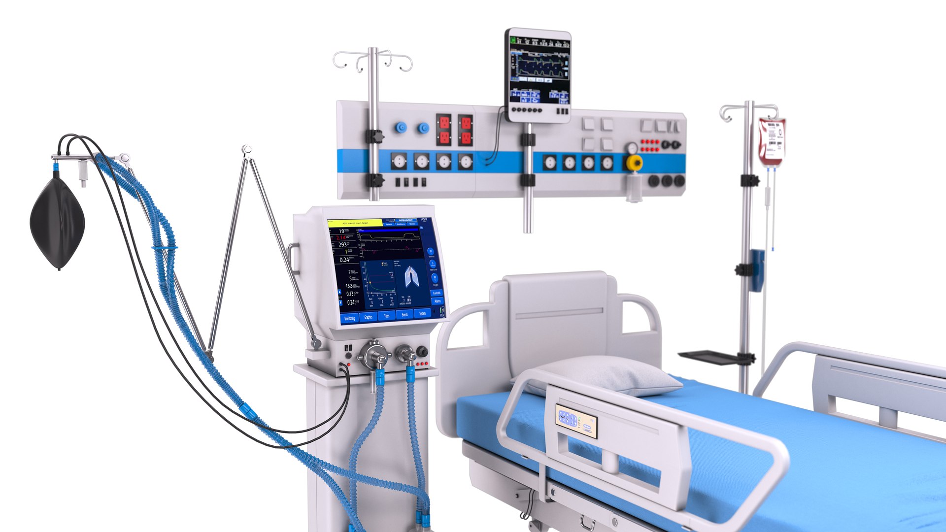 3D ICU Equipment - TurboSquid 1857904