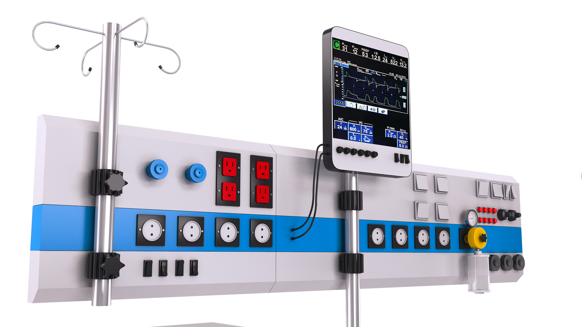 3D ICU Equipment - TurboSquid 1857904