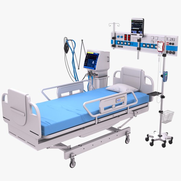 modelo 3d ICU Ventilator - TurboSquid 2112458