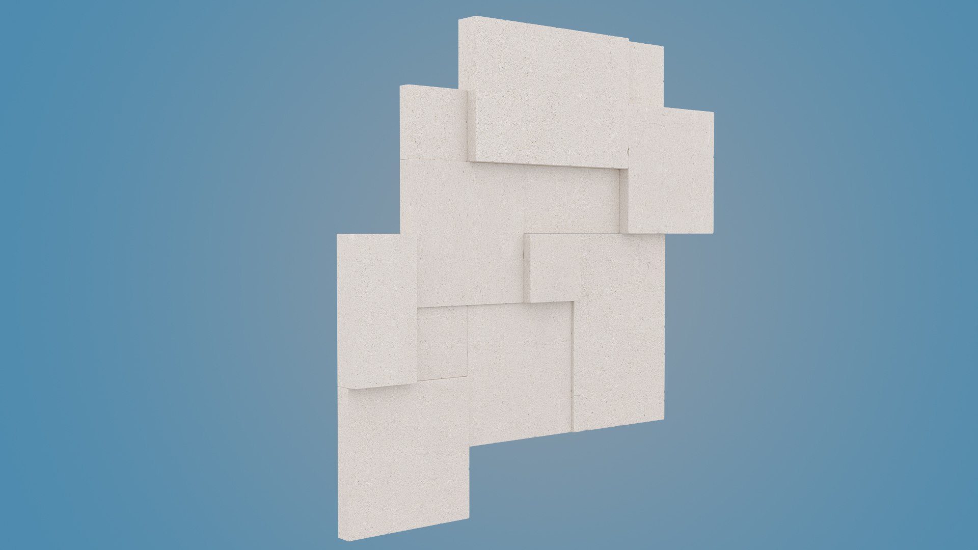 3d Model Mini Opus Wall